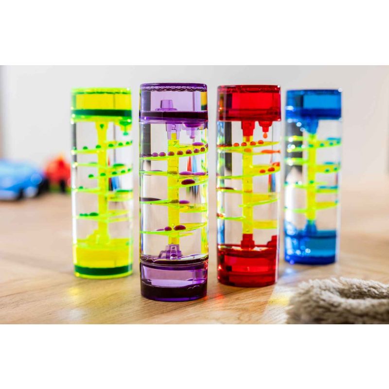 Liquid Sensory Tubes Joyfy 4 Pack Sensory Fidget Tubes, Stress Relief