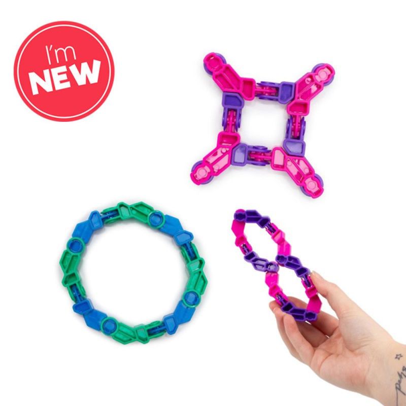 Infinity Fidget Toy – Flipping Shape-Shifter for Stress & Focus