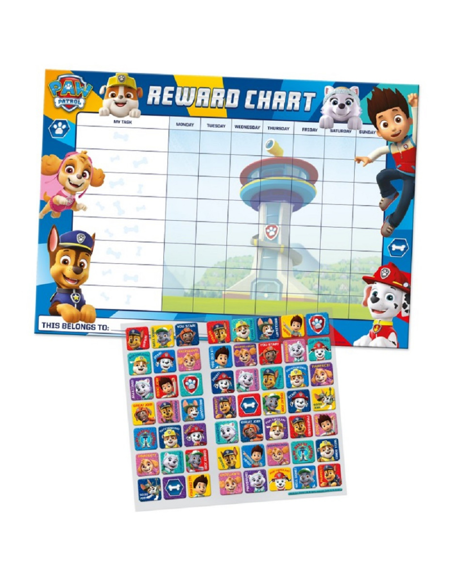 Paw Patrol Chore Chart